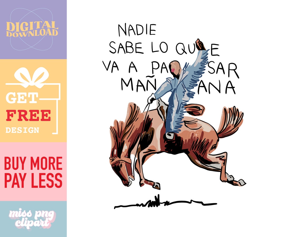 Bad Bunny New Album Cover Png, Nadie Sabe Lo Que Digital Download for ...