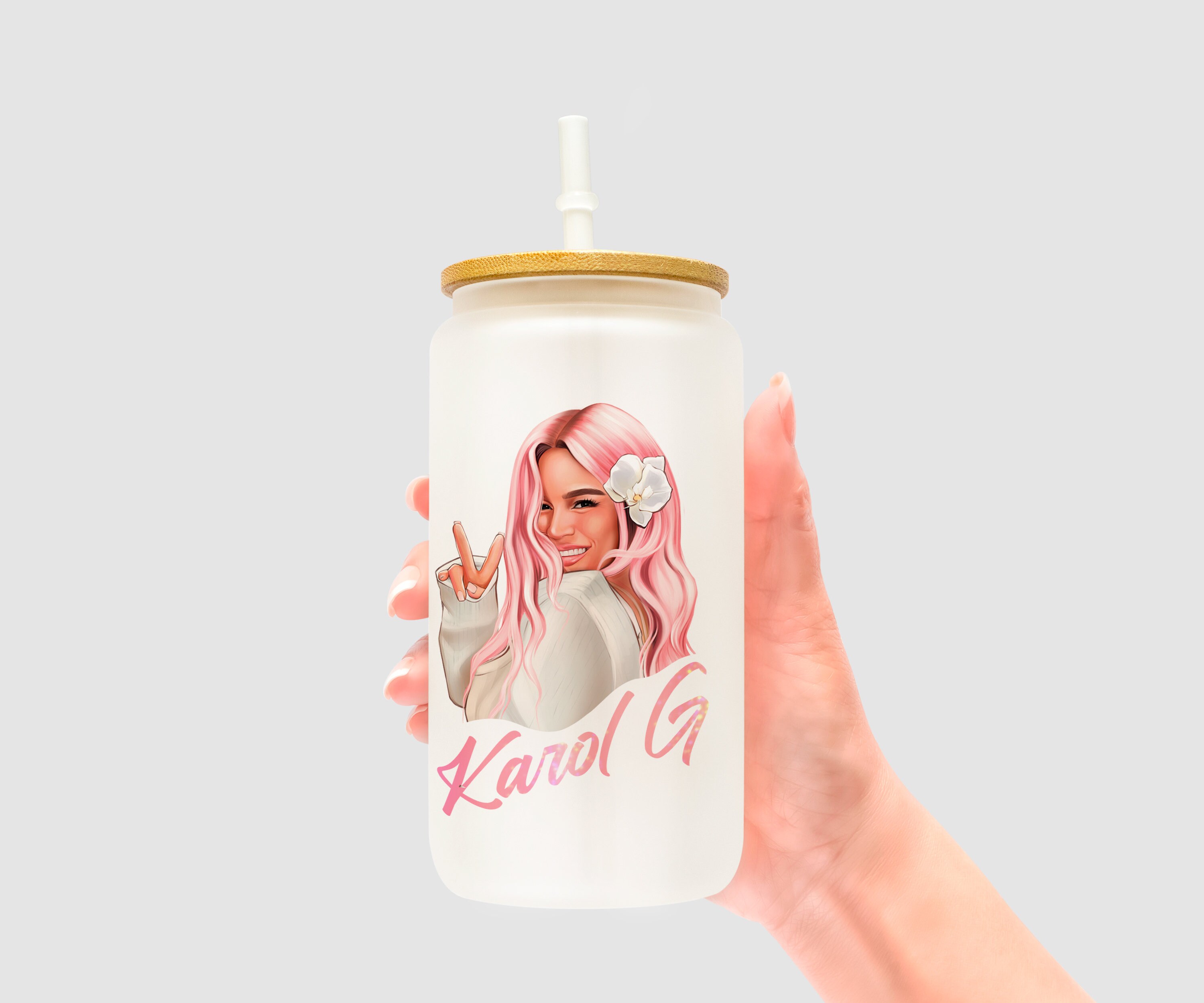 Karol G Png With Pink Hair Manana Sera Bonito New Album - Etsy Australia