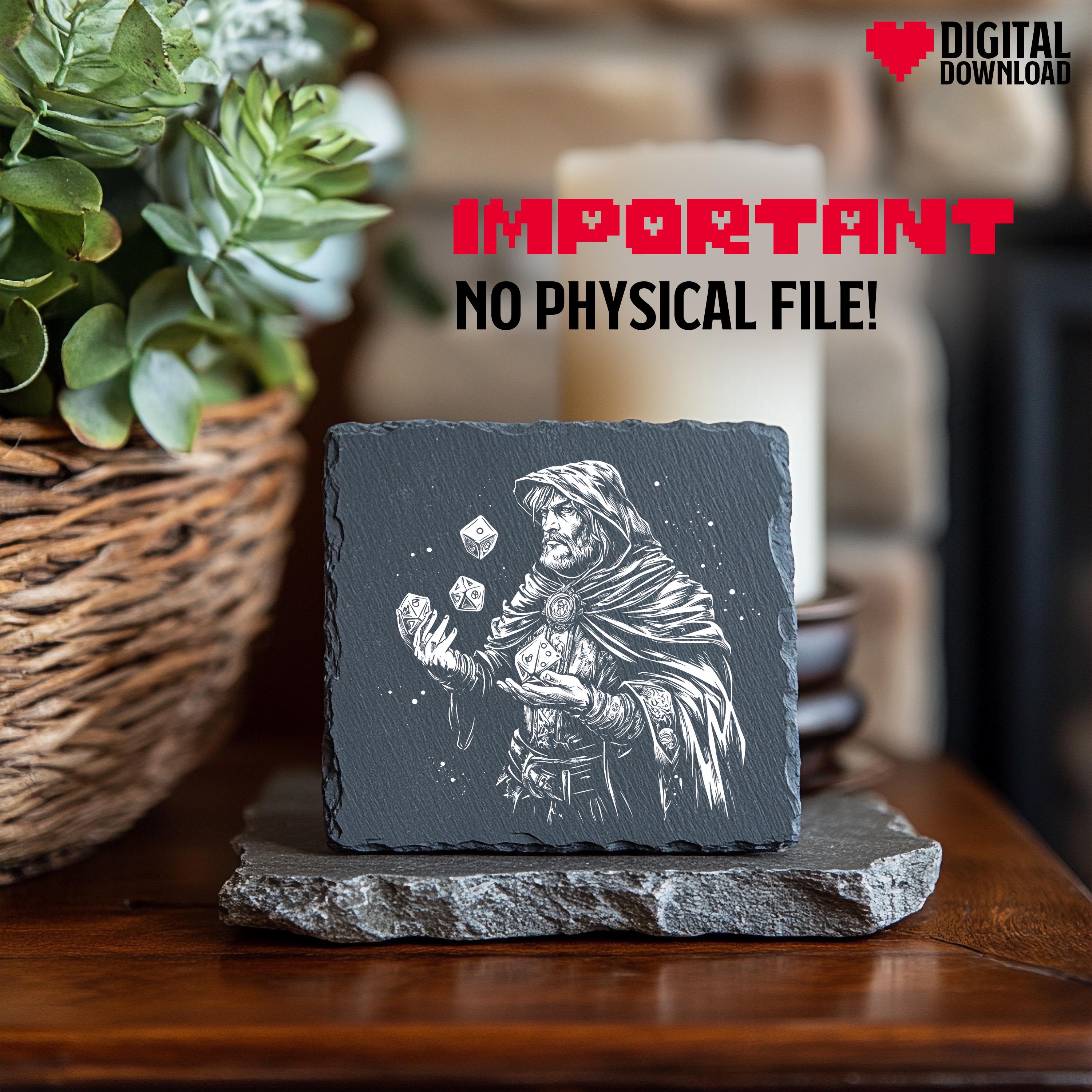 Dnd Character Engraving Png Bundle Digital Download for Glowforge ...