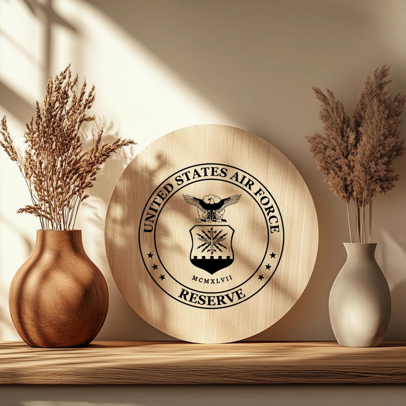 American Army Reserve Logos CNC Laser Files Bundle for Engraving on ...