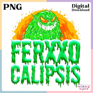 Feid Sublimation Png for Ferxxo Calipsis Tour 2024 Merch as Tshirt ...
