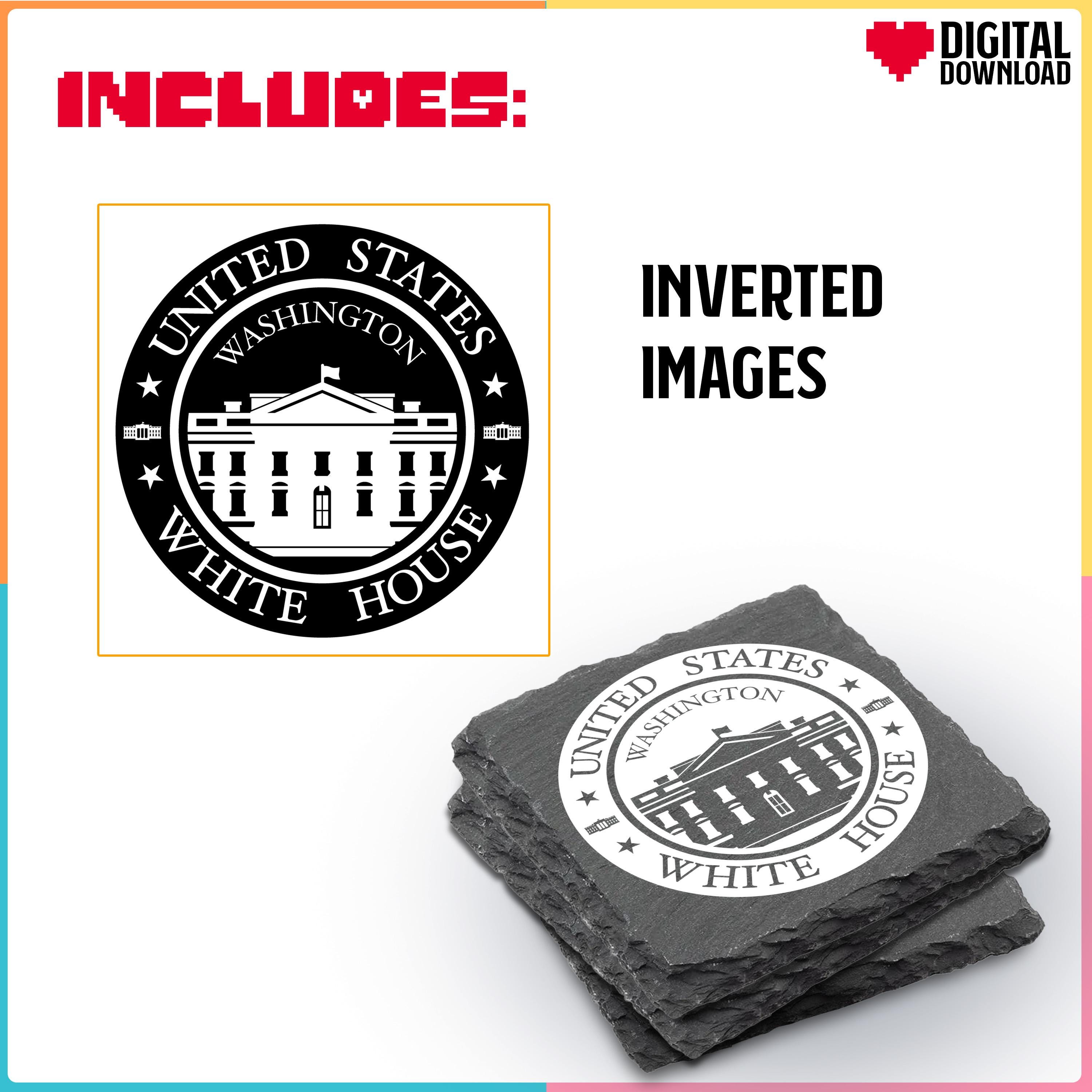 Slate Coaster Engrave Files Png Bundle With American Military Logos ...