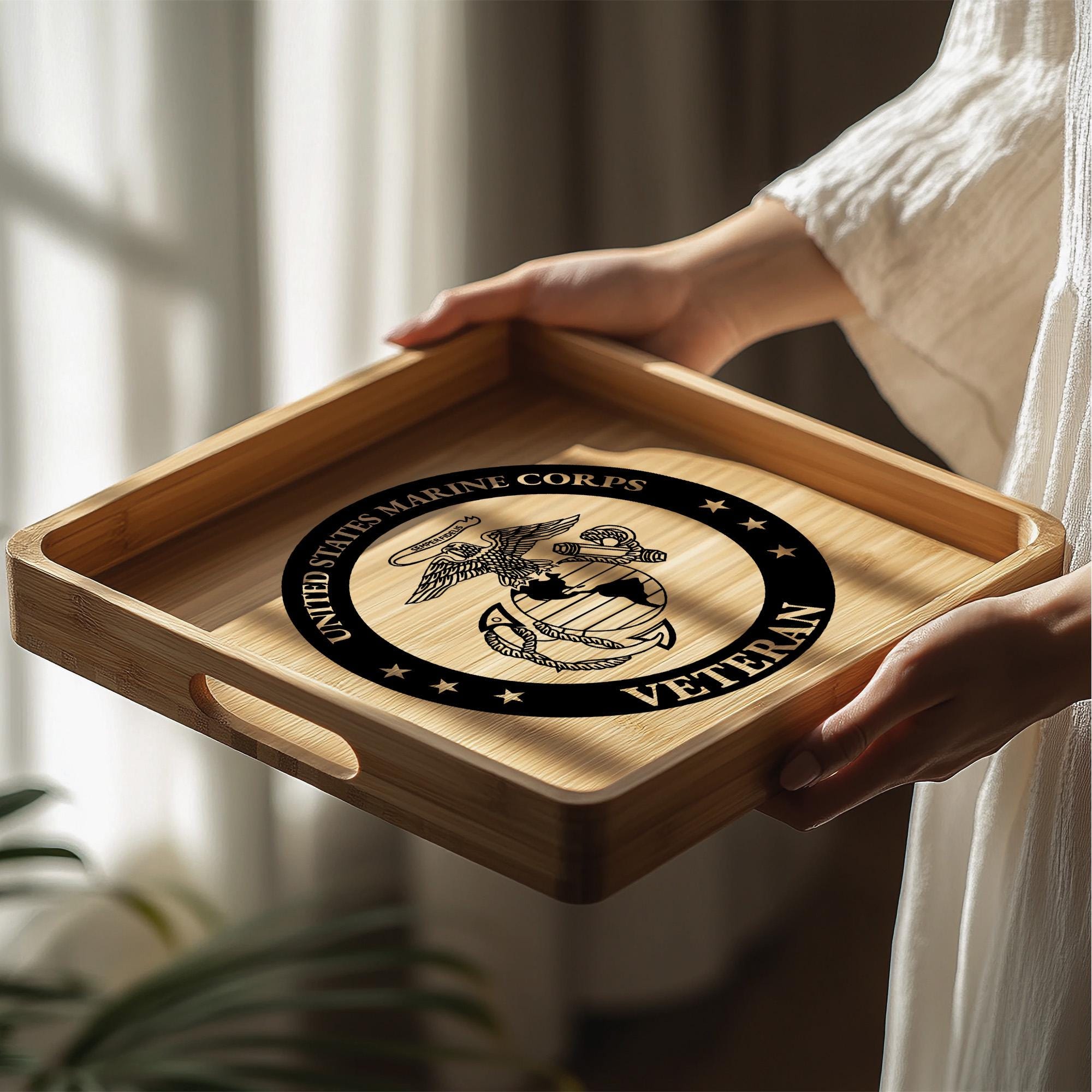 American Military Logos CNC Laser Files Bundle for Engraving on Wooden ...