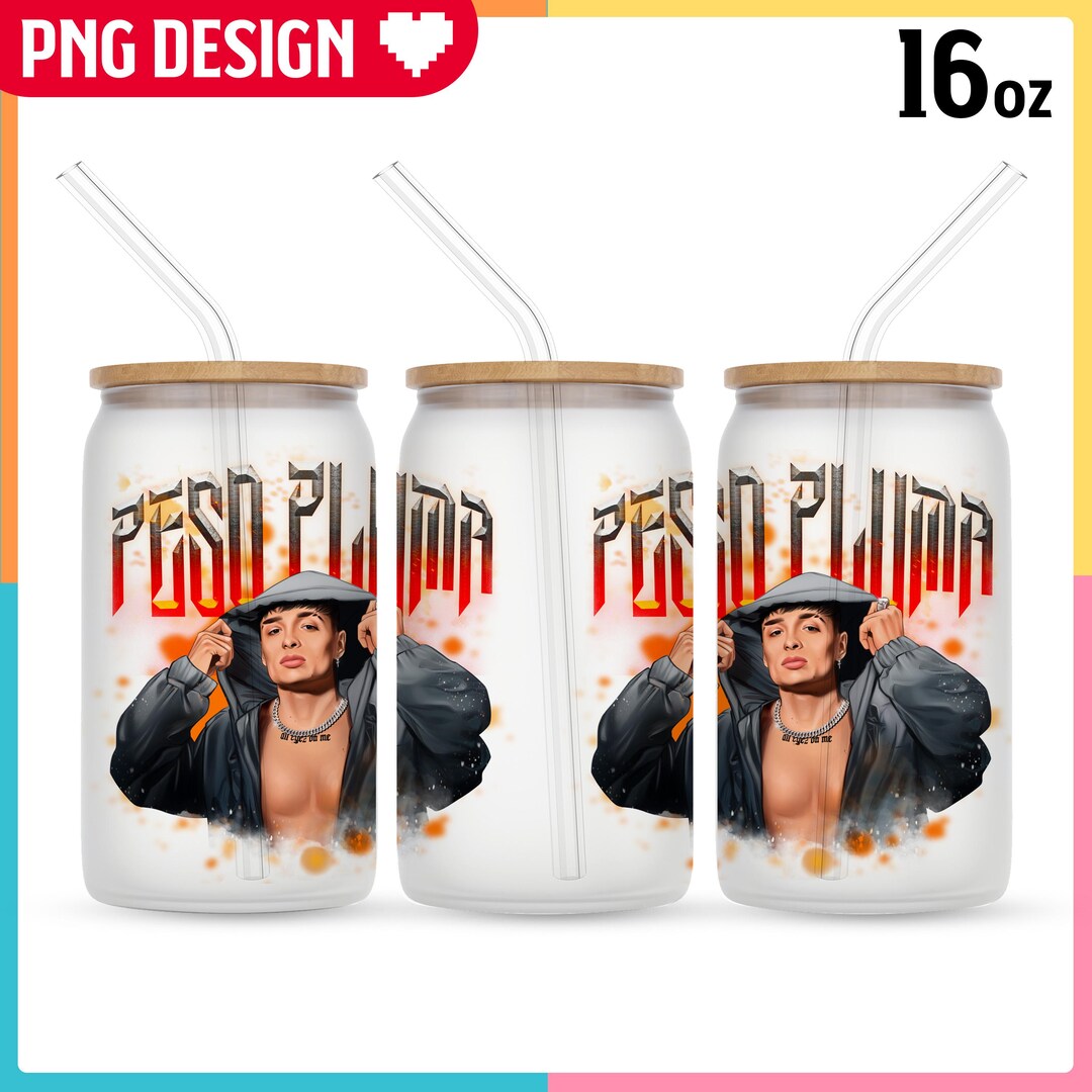 Exodo Tour Glass Can Wrap Png 16 Oz Design Digital Download for Create Libby Coffee Cup for Peso ...