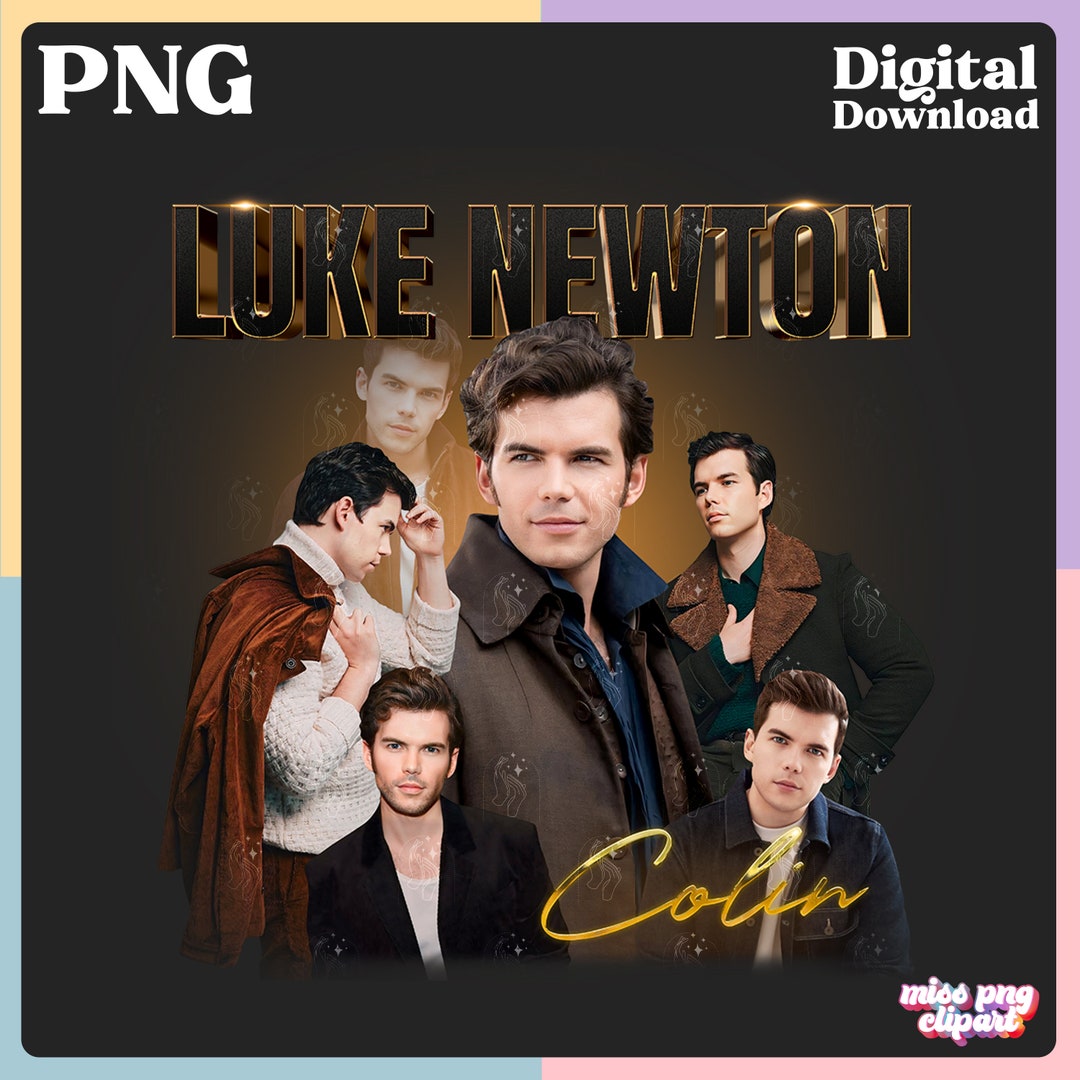 Luke Newton Bootleg Design Png for Digital Download for Print 90s ...