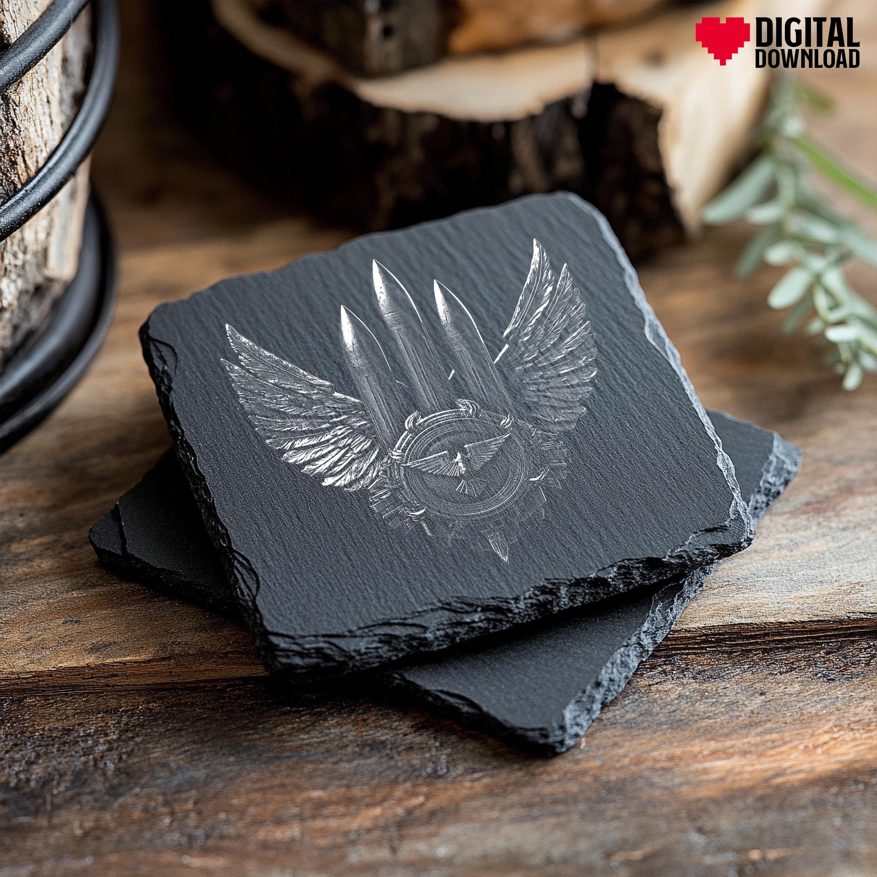 Military Emblem Laser Engraving PNG Bundle Digital Download for ...