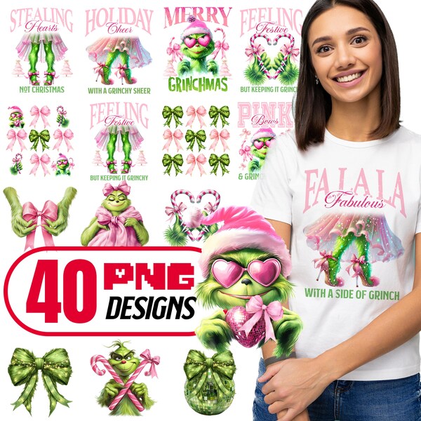 Preppy Grinch - Etsy
