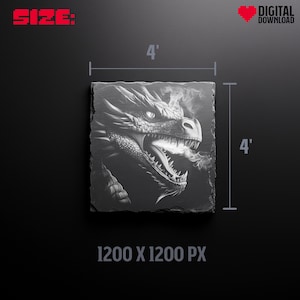 Dragon Laser Files for Engraving Png Bundle, Digital Download for ...