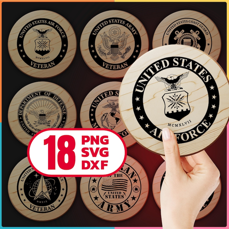 Army Vet Laser File - Etsy