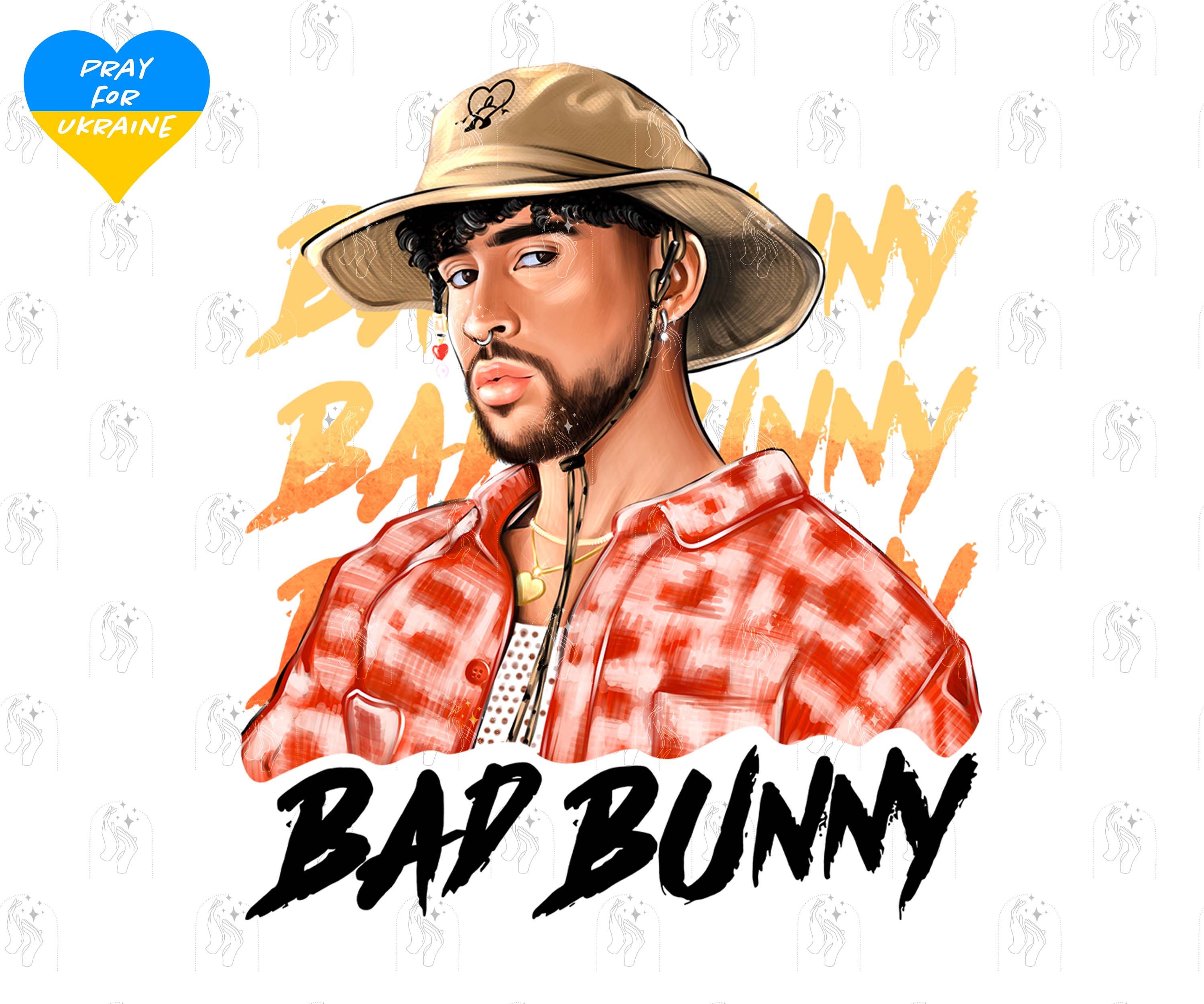 Bad Bunny Png Diseños de sublimación para Bad Bunny Shirt | Etsy España