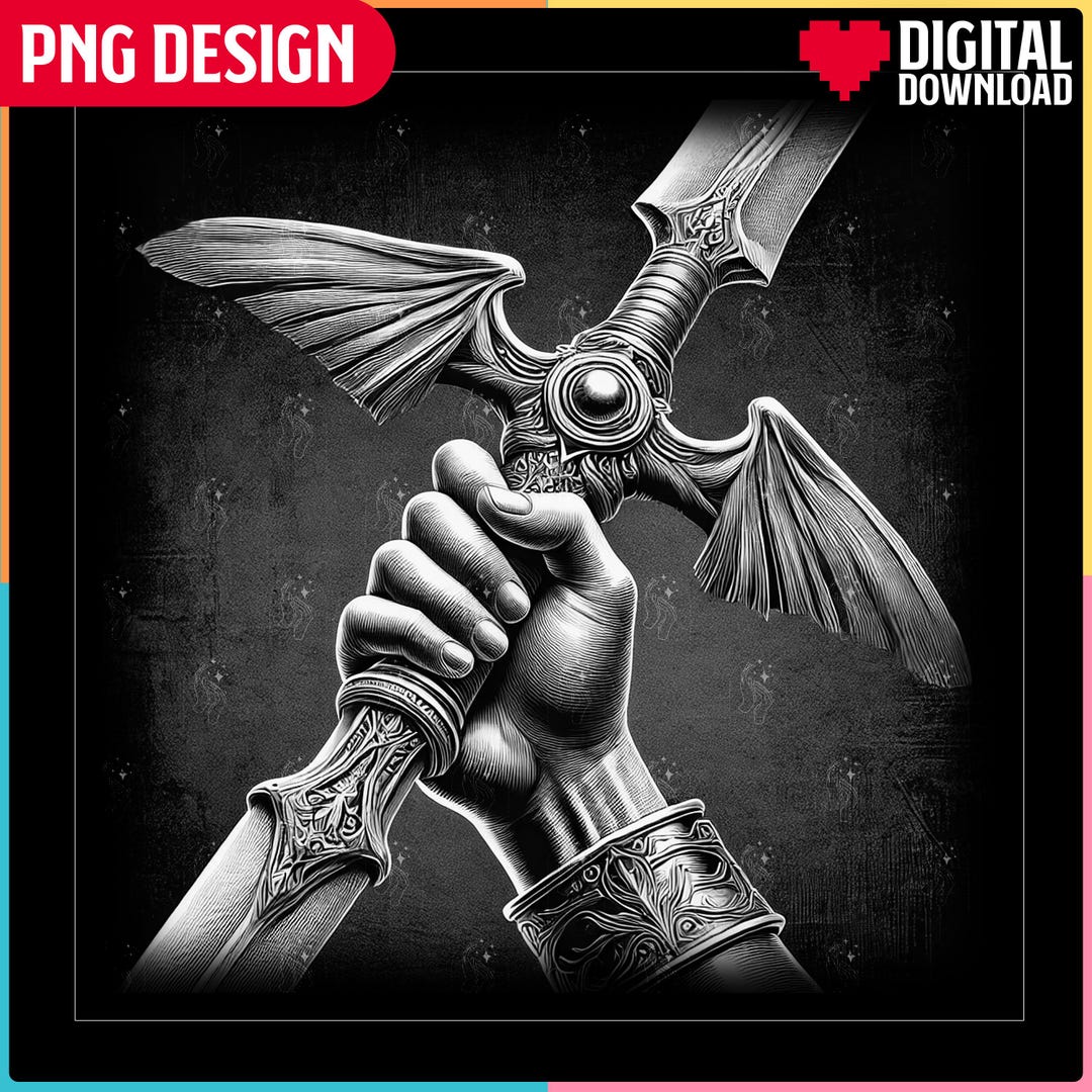Zelda Mastersword Engraving Png Digital Download for Glowforge Laser ...