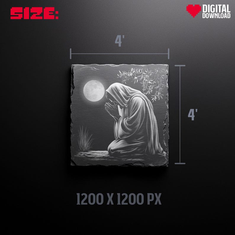 Jesus Laser Engraving PNG Bundle — Christian Religion Slate Coaster ...