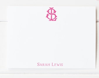 Monogram Stationary - Etsy