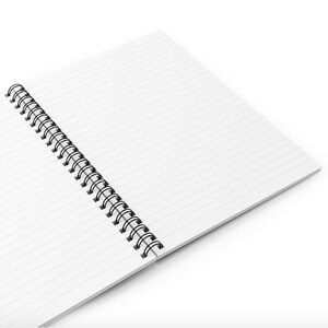 Custom Two Letter Monogram Spiral Notebook, Double Letter Personalized ...