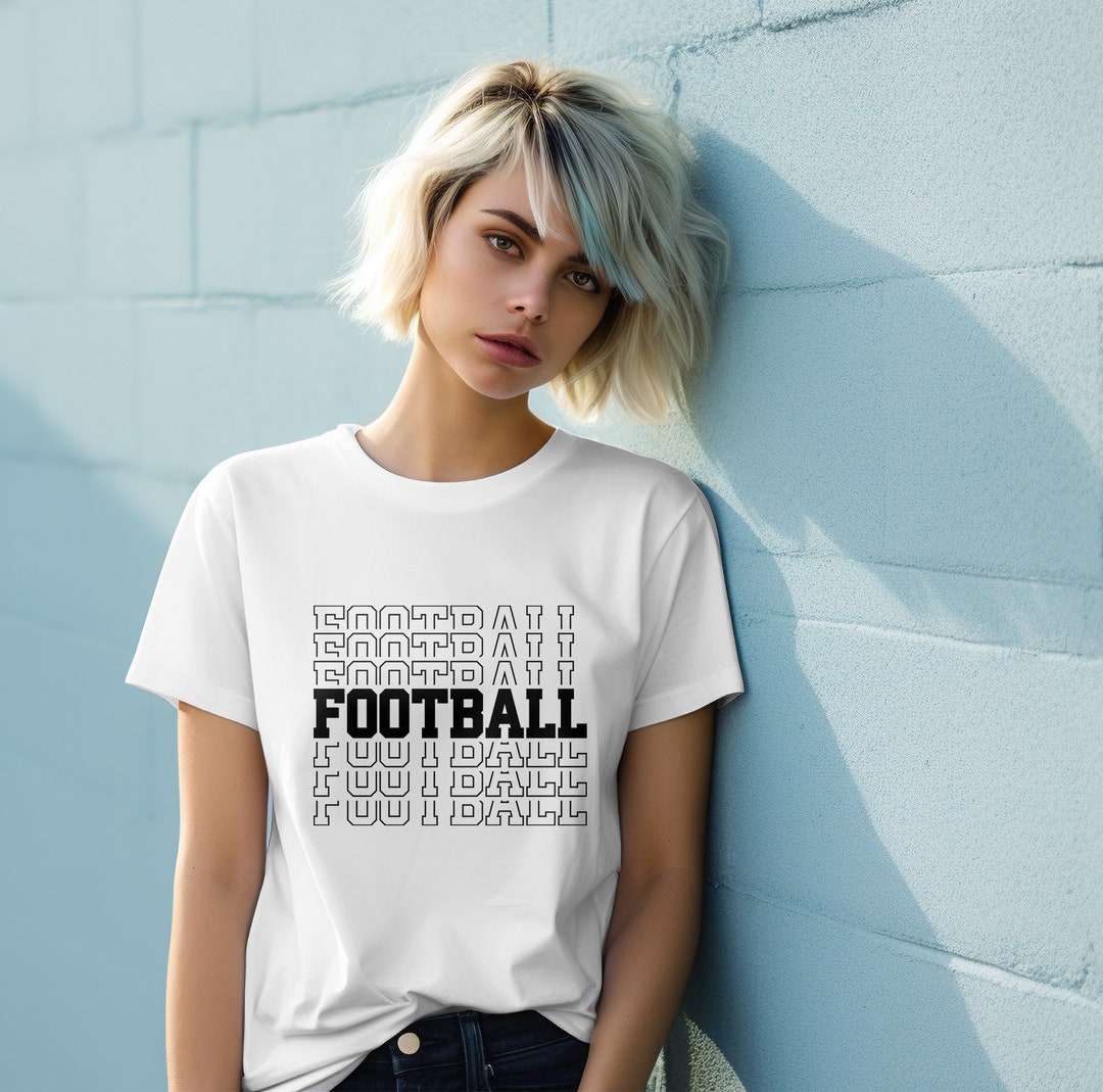 Football Graphic T Shirt, Custom Game Day Shirt, Matching Football ...