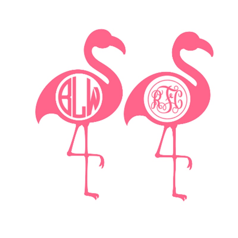 Flamingo Decal - Etsy