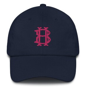 Embroidered Custom Two Letter Monogram Hat, Monogram Baseball Hat ...