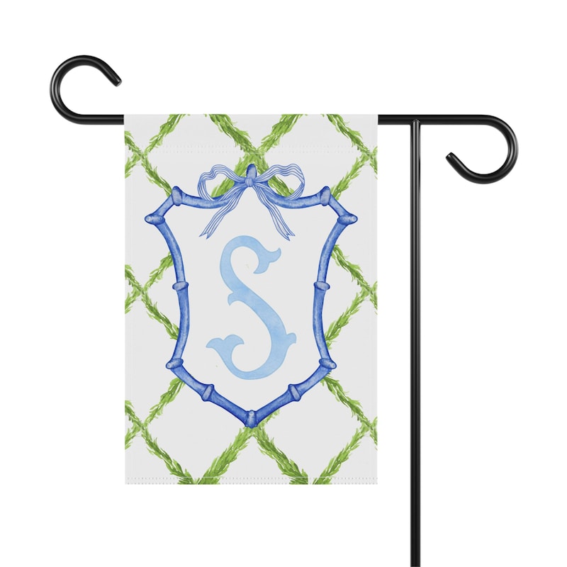 Monogram Garden Flag - Etsy