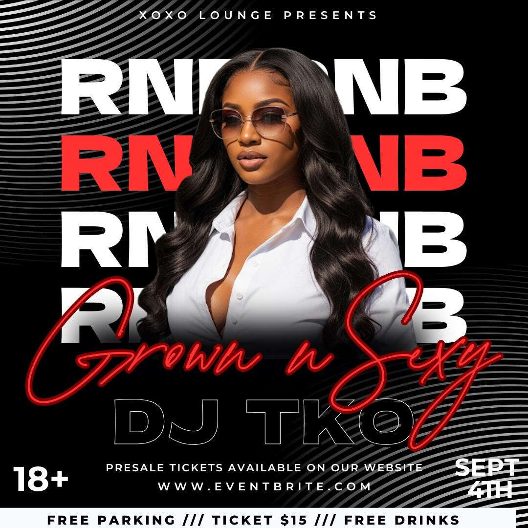 Rnb Template, DIY Flyer Template Design, Event Flyer, Party Invitation ...