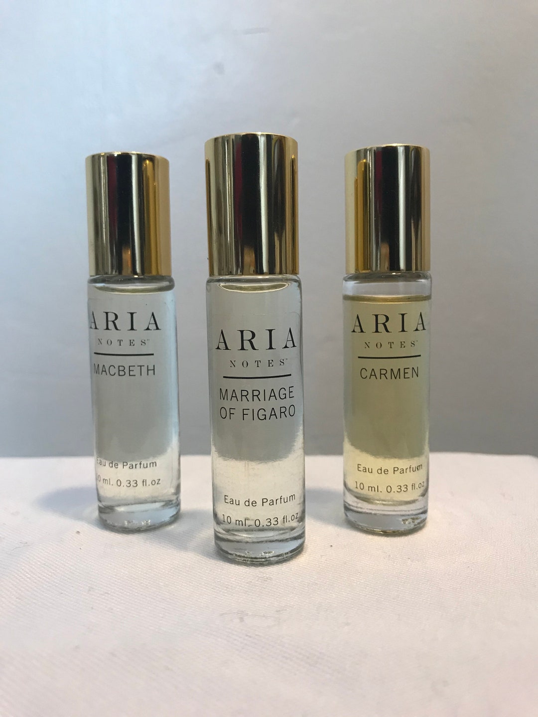 Aria Notes™ Collection - Eau De Parfum 3 X 10ml - Etsy