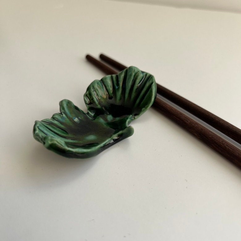 Ginkgo Chopstick Rest, Brush Holder, Paint and Brush Accessories ...