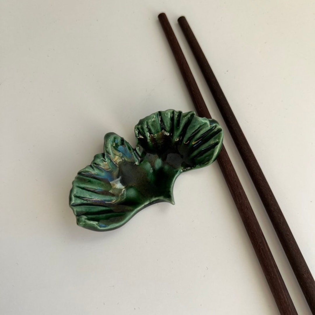 Ginkgo Chopstick Rest, Brush Holder, Paint and Brush Accessories ...