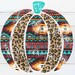 Aztec Leopard Print Pumpkin PNG Sublimation Digital Download ...