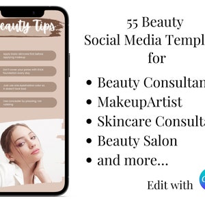 55 Mary Kay Social Media Templates Canva | Beauty Consultant Instagram ...