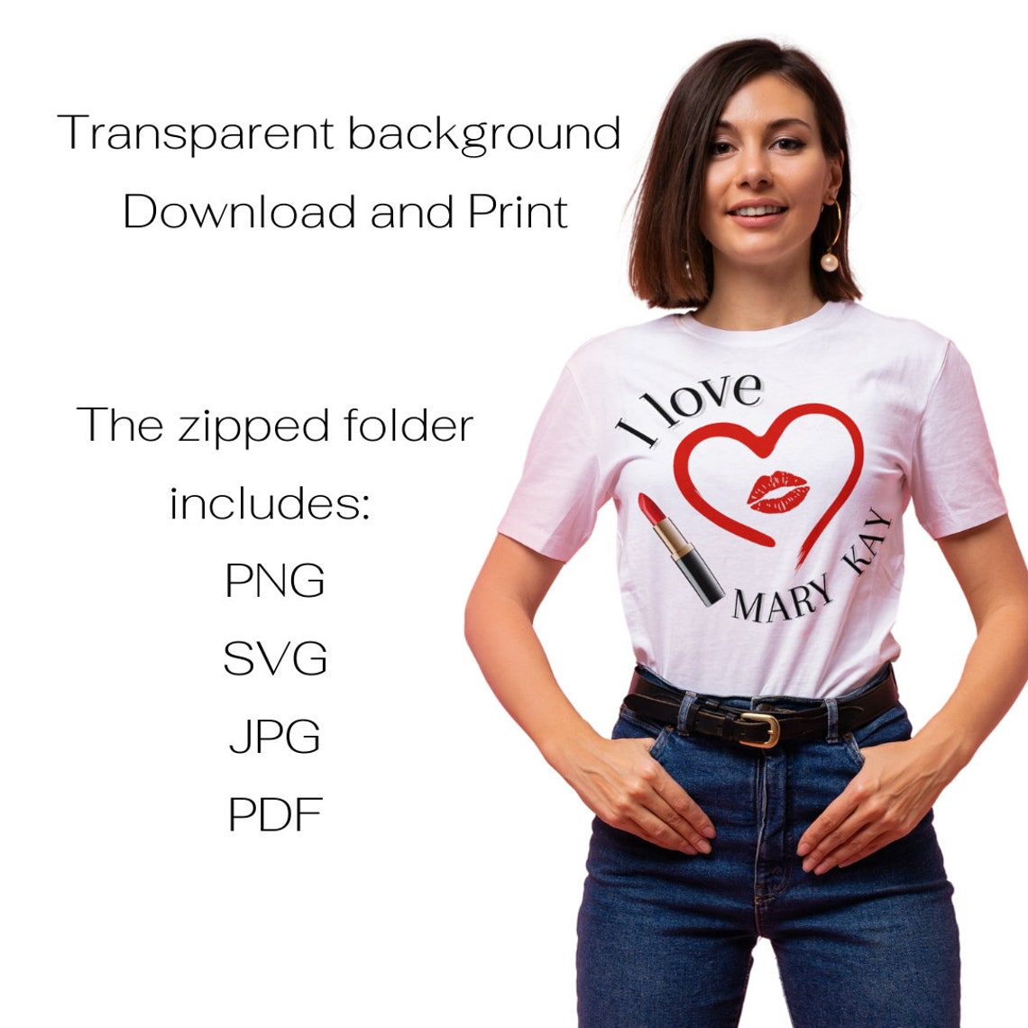 Printable Mary Kay Clipart With Transparent Background SVG, PNG, JPG ...