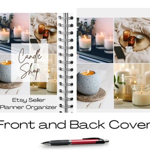 Etsy Candle Business Shop Planner / Organizer PDF Printable for Etsy ...