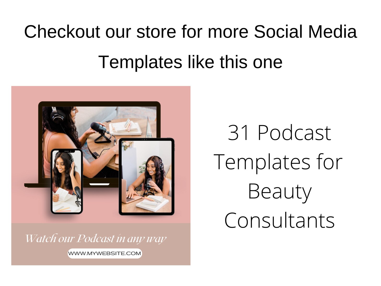 55 Mary Kay Social Media Templates, Beauty Consultant Canva Mockups - Etsy