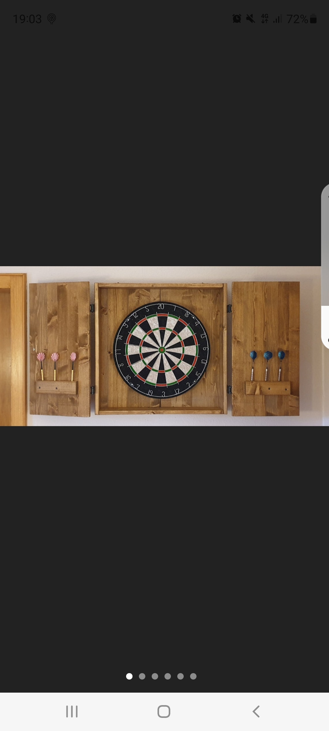 Dartboard Cabinet - Etsy UK