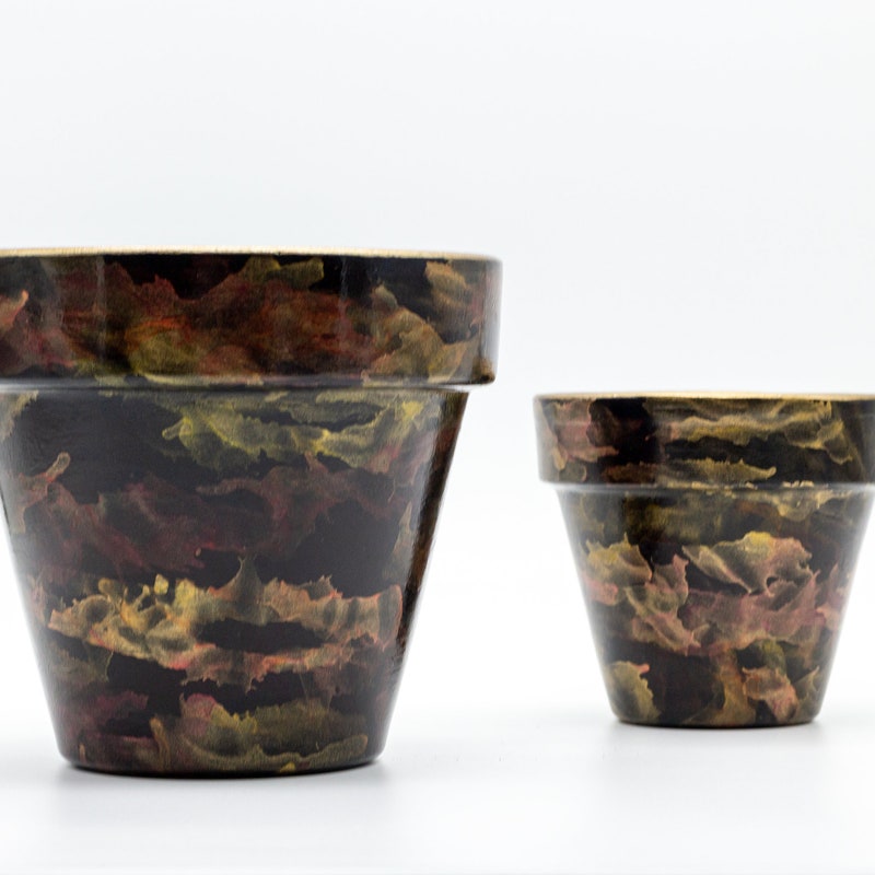 Clay Flower Pot - Etsy