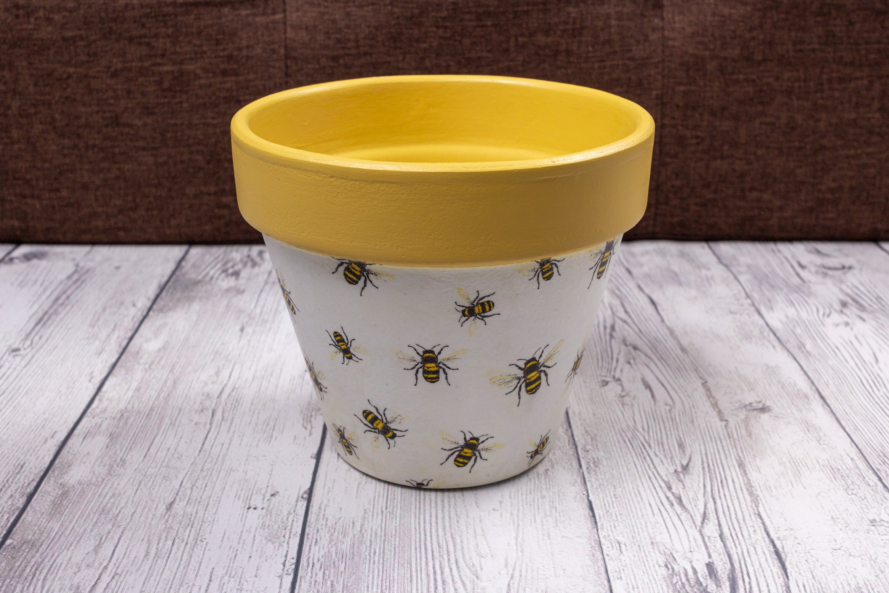 Pot Planter. Bee Plant Pot Bumble Bee Flower Pot. Indoor - Etsy