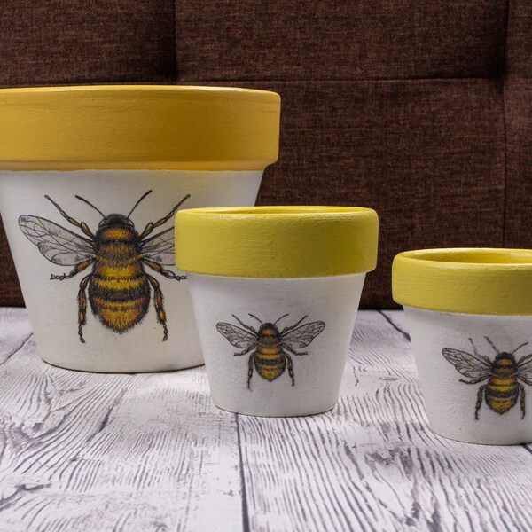 Clay Flower Pot - Etsy