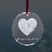 Fingerprint Hearts, Loss of Parent Gift Ornament, Death of Relative ...