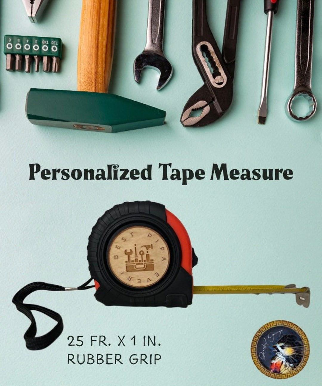 Gift for Him, Tape Measure Personalized, Gifts for Dad, Custom Engraved ...