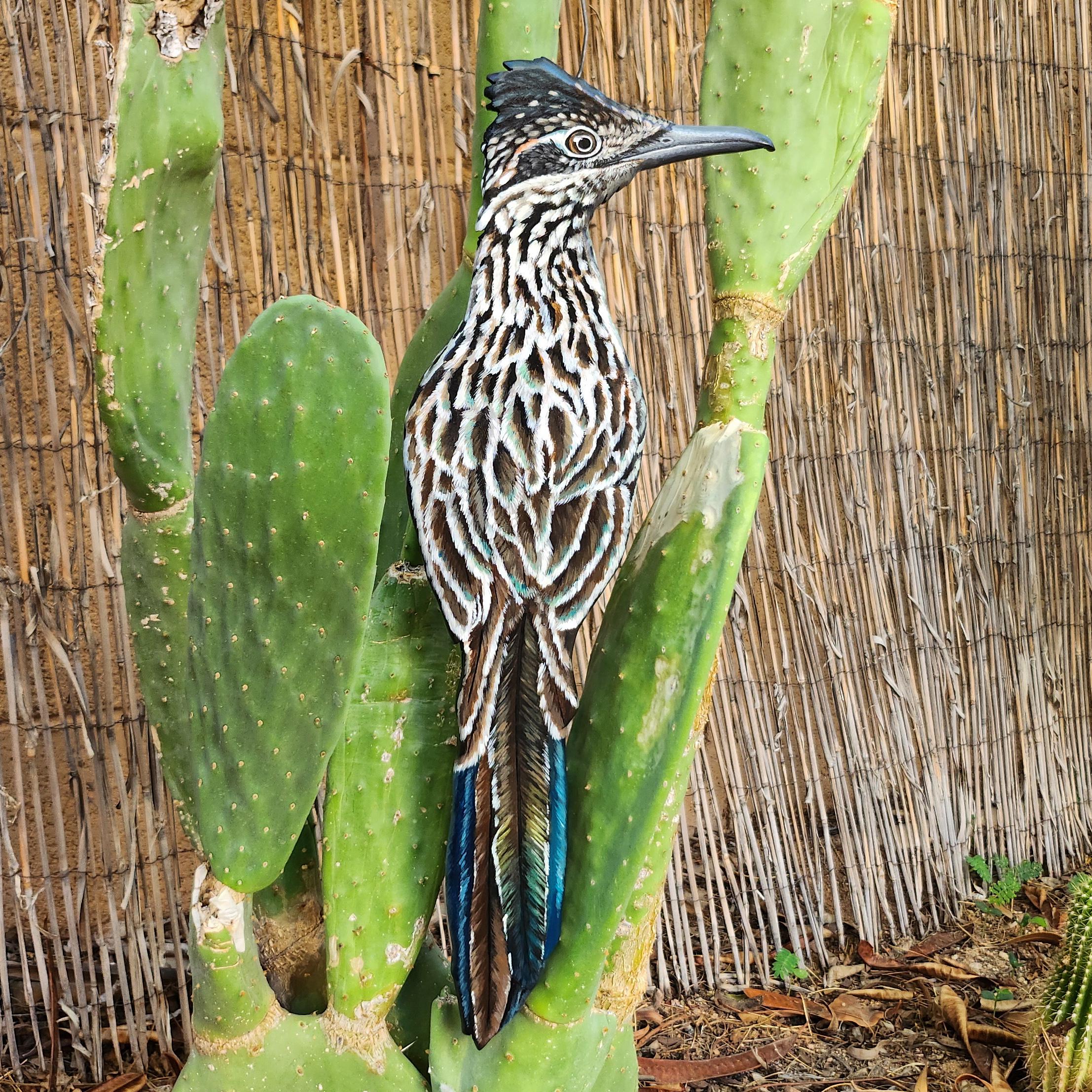 Roadrunner- Wooden Wall Art, Handmade, Painted Roadrunner on Wood - Etsy