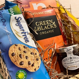 Diabetes Food Hamper, Diabetic Friendly Hamper Gift, Diabetic Birthday ...
