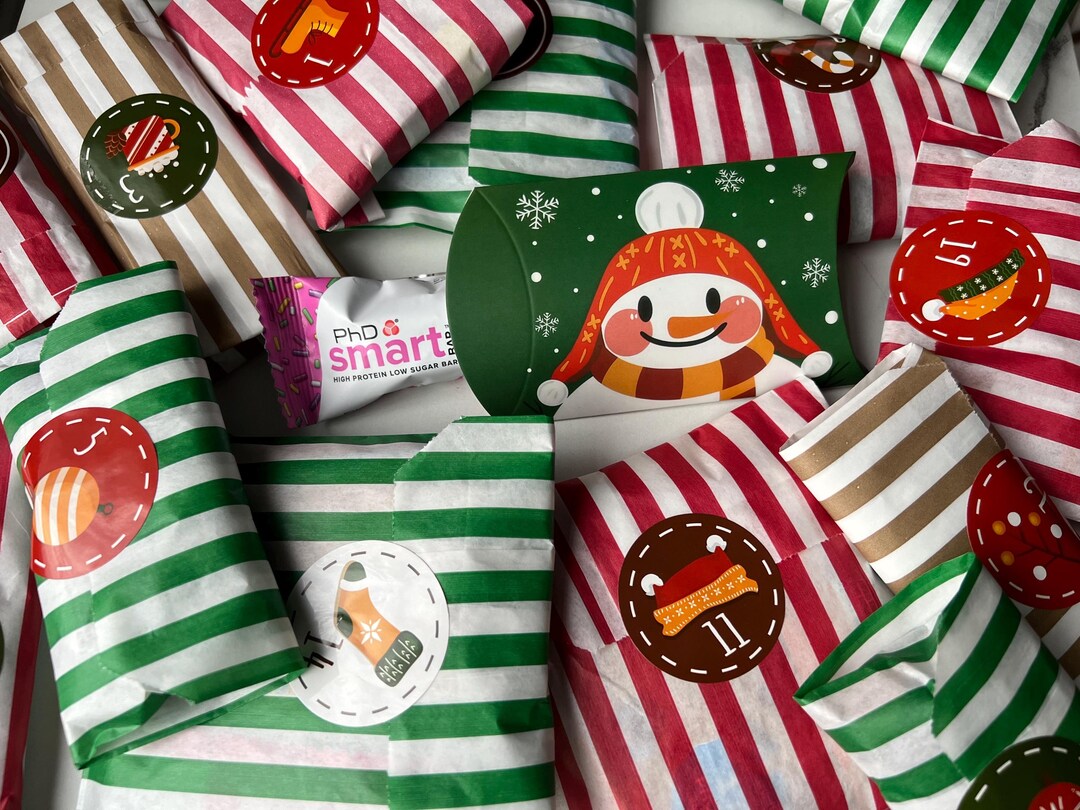 Christmas Protein Advent Calender, Gym Lover Gift, Fitness, Healthy ...