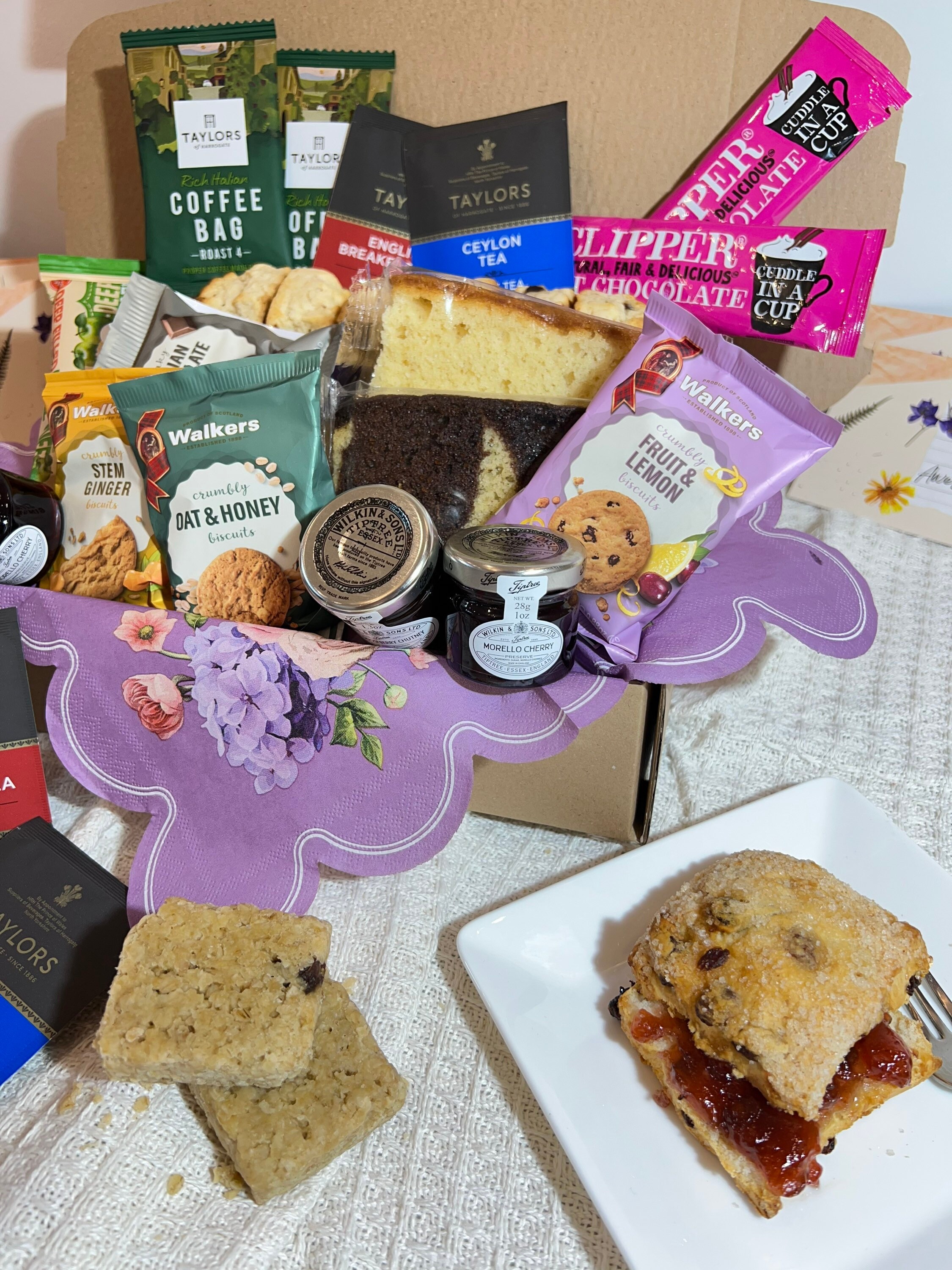 Afternoon Tea Hamper Afternoon Tea for 2 6 People Birthday - Etsy UK