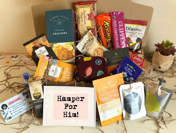 Hamper for Him Birthday Gift for Man Brother Husband - Etsy UK