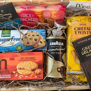 Diabetes Food Hamper, Diabetic Friendly Hamper Gift, Diabetic Birthday ...