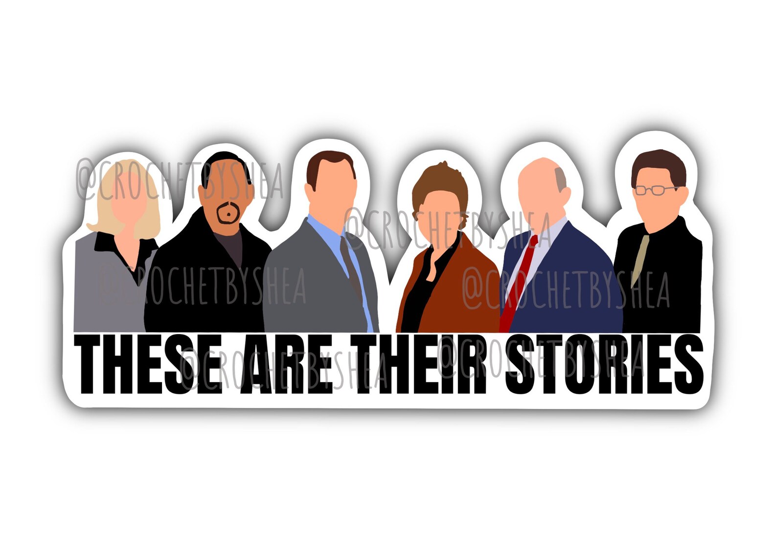 Law & Order SVU Waterproof Vinyl Sticker | Etsy