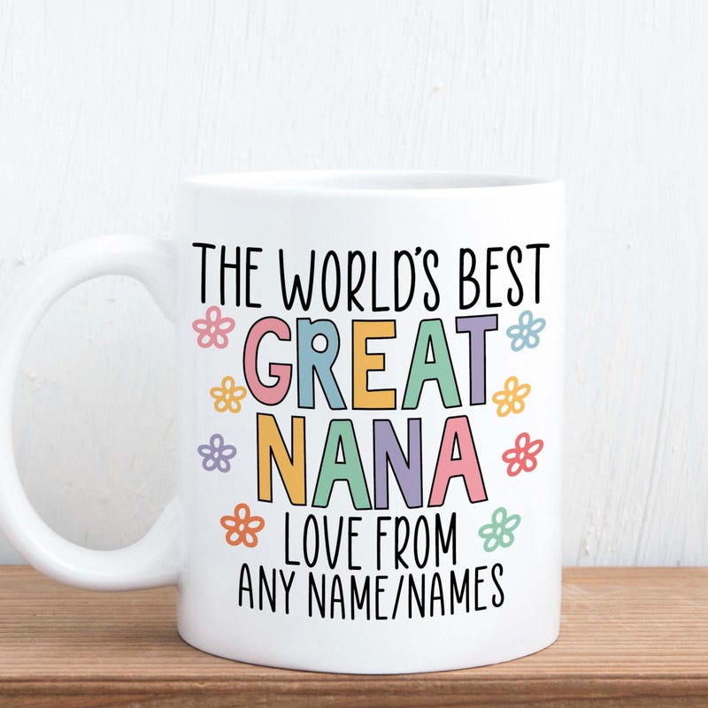 Great Nana Glass - Etsy UK