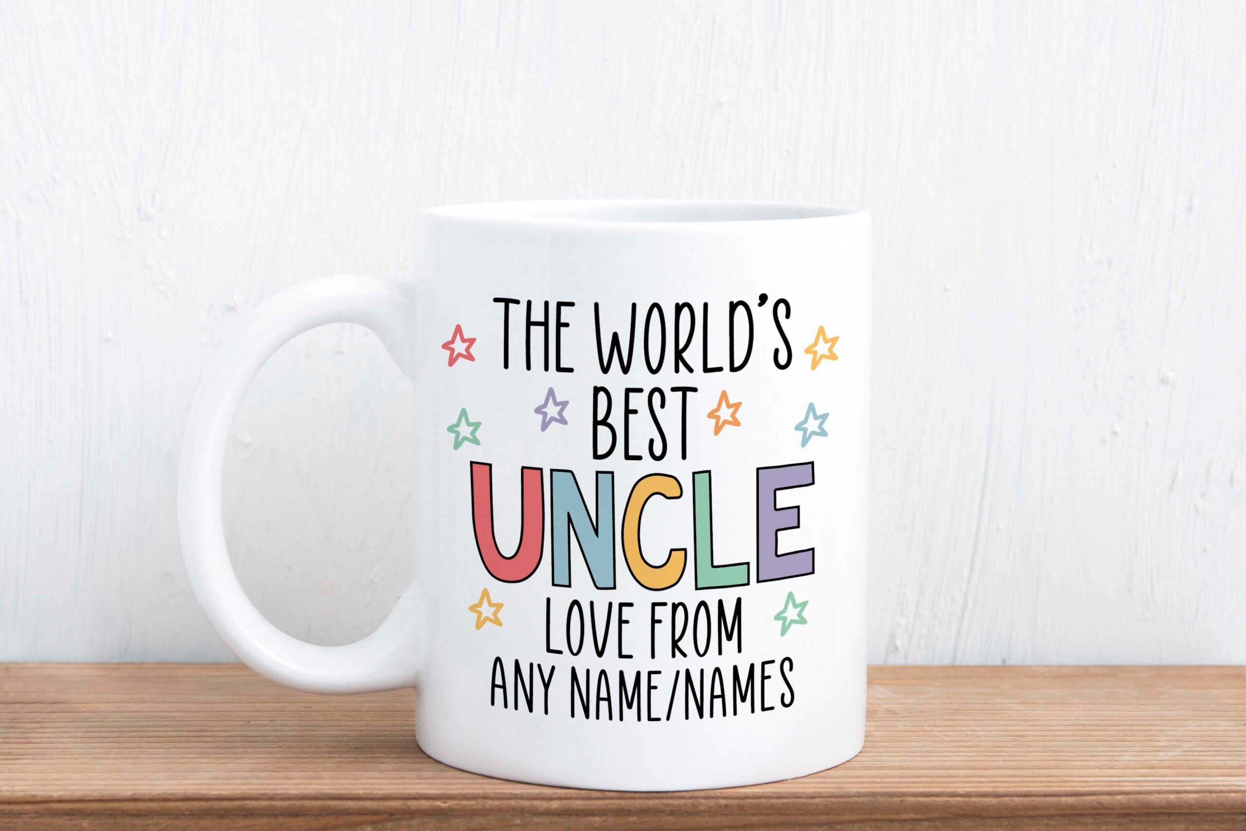 Personalised Worlds Best Uncle Gift Mug - Etsy UK