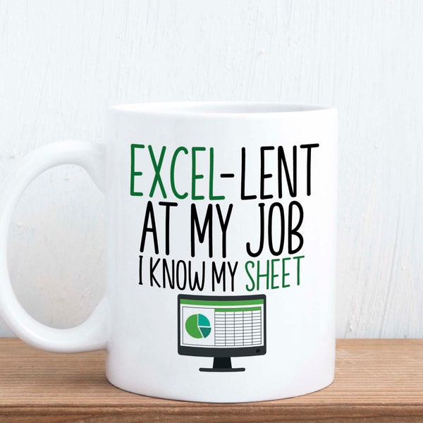 Excel at My Job - Etsy