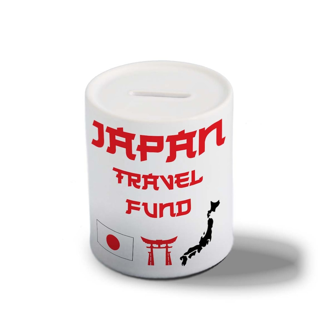 Japan Travel Fund - Holiday, Money Box Gift, Piggy Bank - Etsy