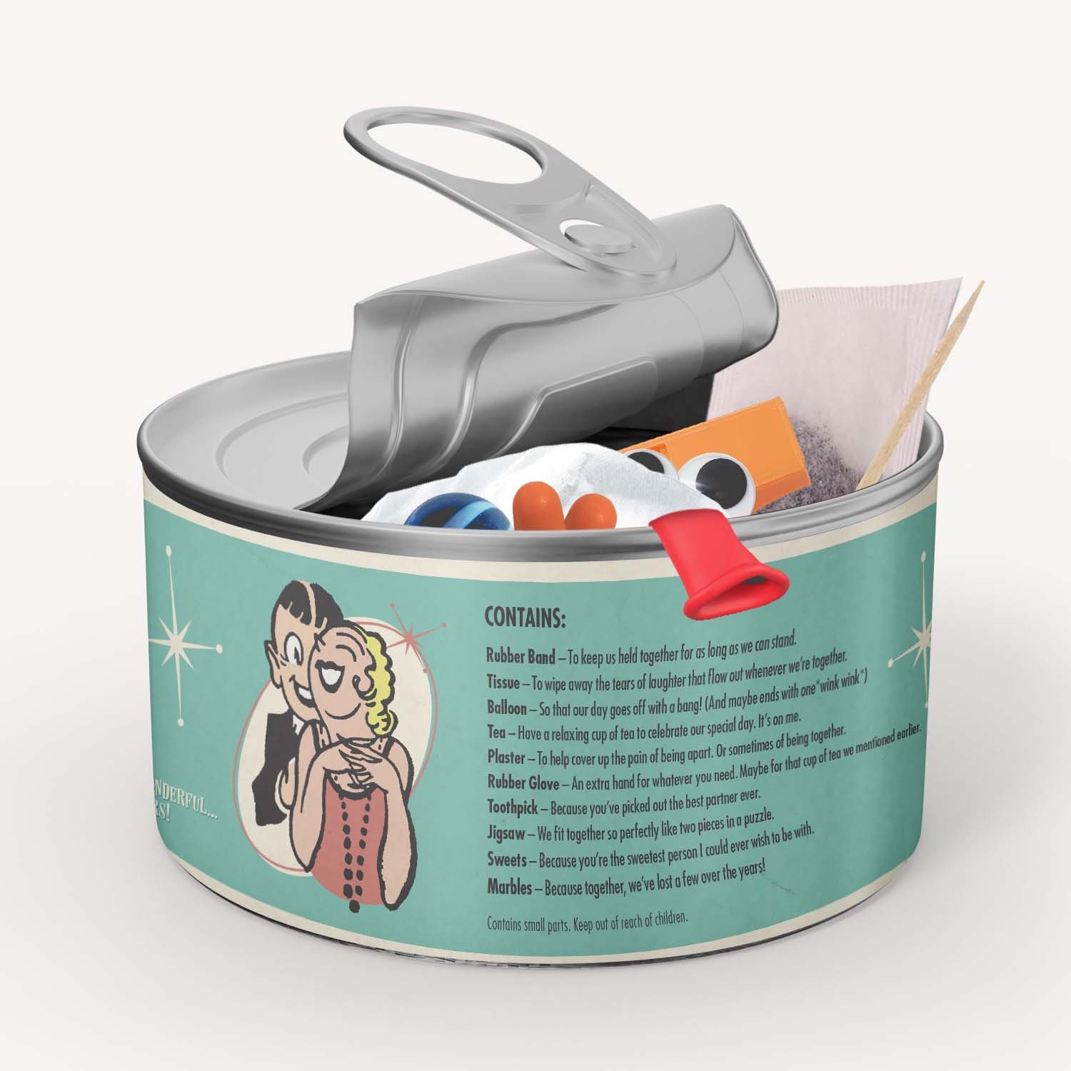 Retro Style Gift for an Anniversary Novelty Survival Tin - Etsy UK