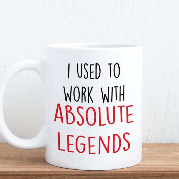 I Used to Work With Legends - Etsy UK